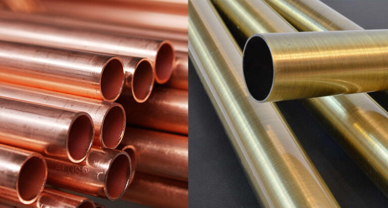 The differences between brass and copper pipes