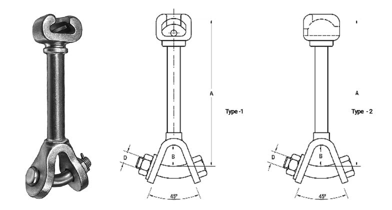 Hot Line Socket Y-Clevis - Multimet Overseas